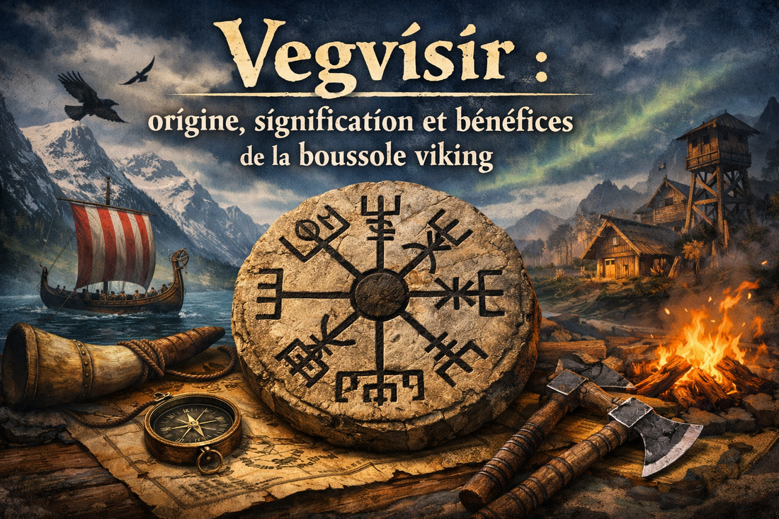 Vegvísir : origine, signification et bénéfices de la boussole viking ...