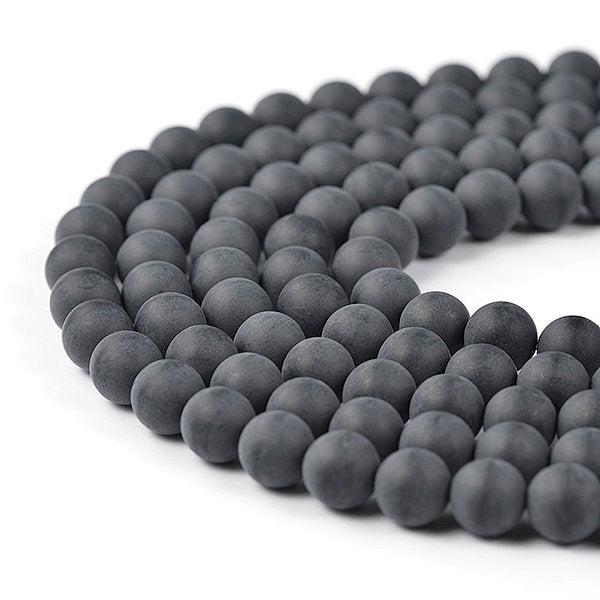 Perle Onyx Mat | perle d'onyx | perle onyx noir - My roller stone