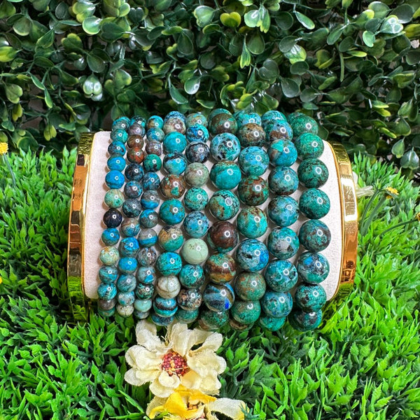 Azurite Bracelet | Azurite Bracelet Bead - My roller stone